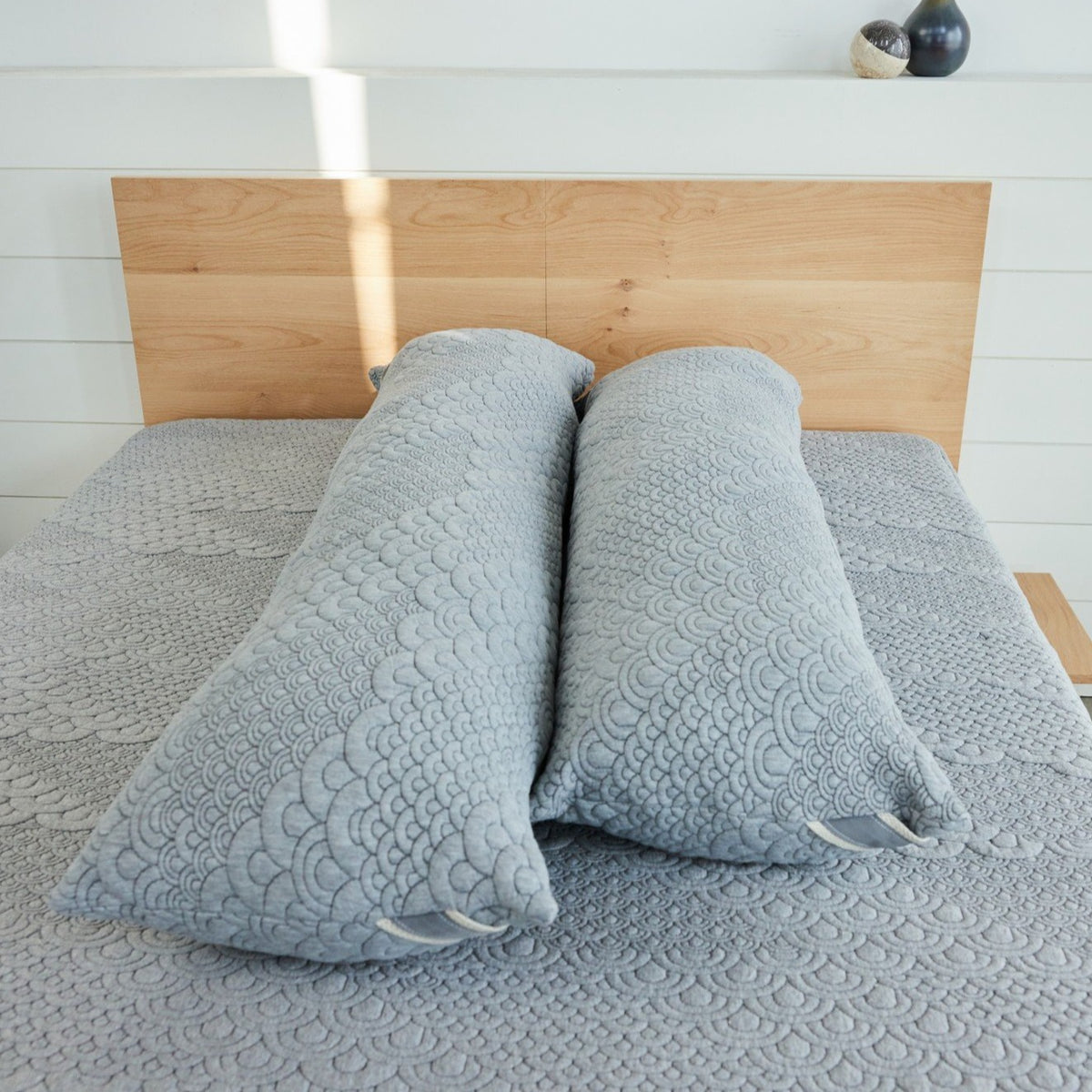 Charcoal Body Pillow | Brentwood Home